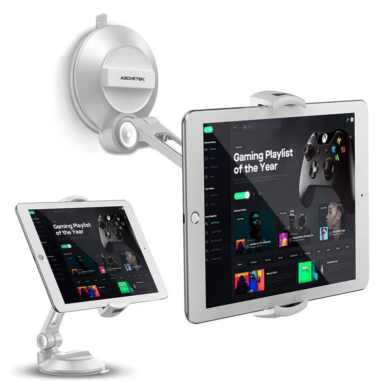 AboveTEK Grip Tight iPad Suction Cup Holder - Assistive Technology