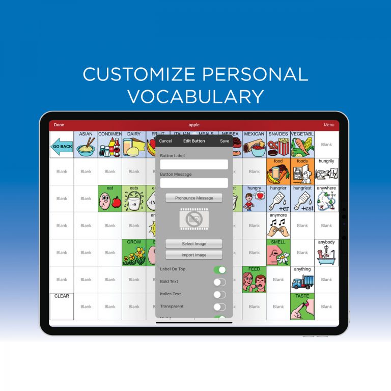 LAMP Words For Life - Assistive Technology