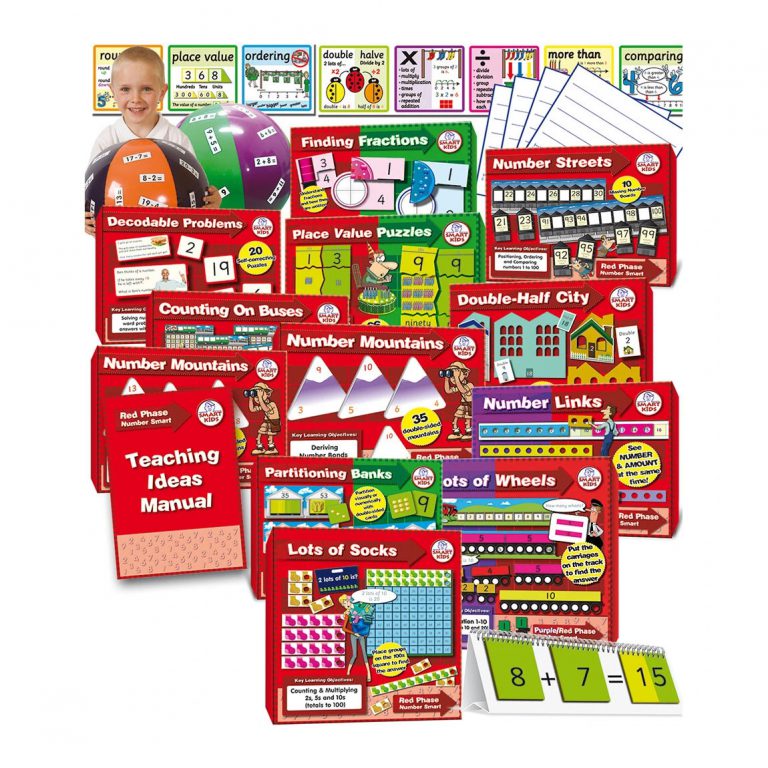 Number Smart Red Phase Kit - Assistive Technology