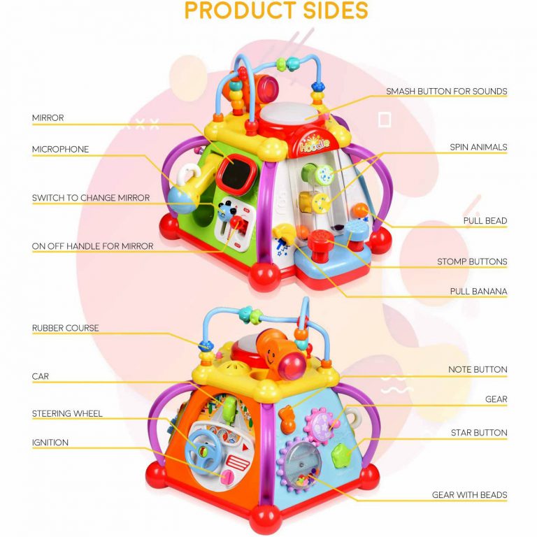 WolVolk Musical Activity Cube - Assistive Technology