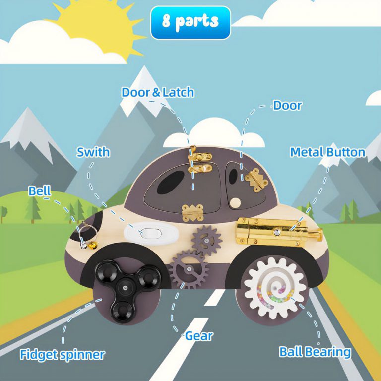 Busy Board Car - Assistive Technology
