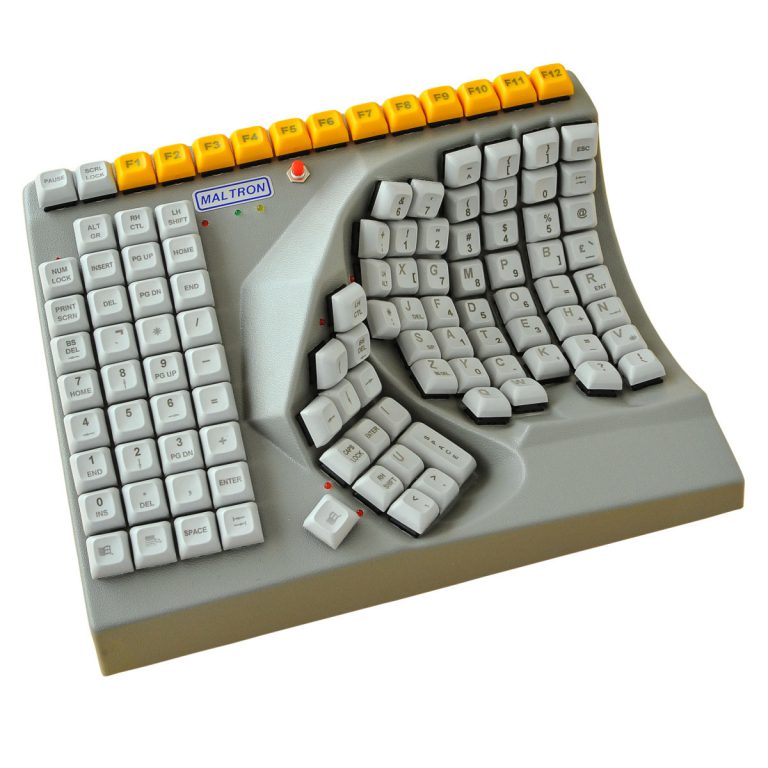 Maltron One Hand Keyboard - Assistive Technology