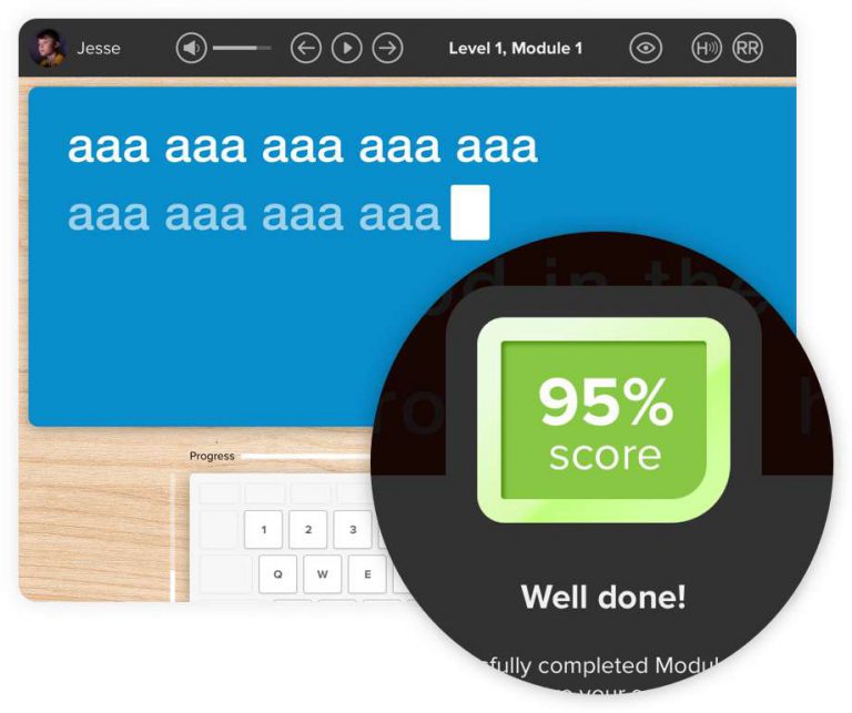 Touch Type Read and Spell - Assistive Technology