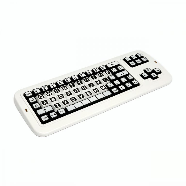 Clevy Contrast Keyboard - Assistive Technology