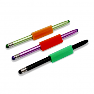 Double-Ended Stylus with Pencil Grip - Assistive Technology