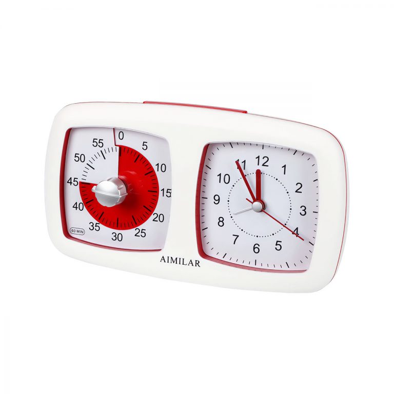 AIMILAR Visual Timer with Alarm Clock - Assistive Technology