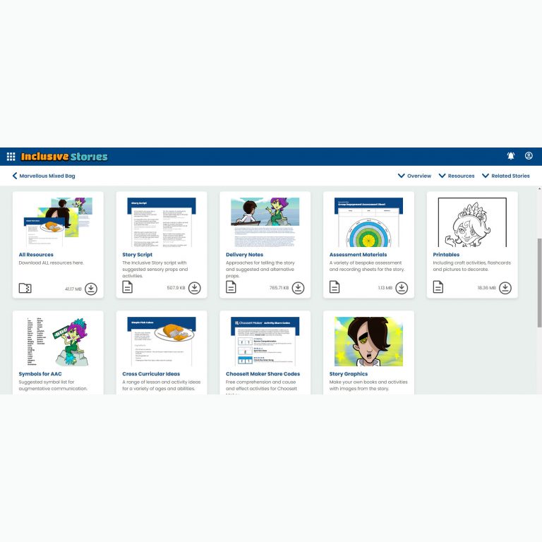 HelpKidzLearn Inclusive Stories - Assistive Technology