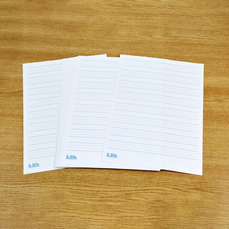 Raised Line Paper (Pack of 50) - Assistive Technology