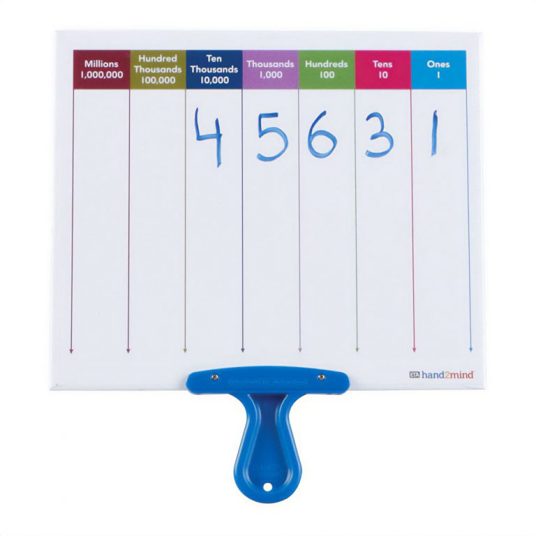 hand2mind Place Value Board (Set of 4) - Assistive Technology