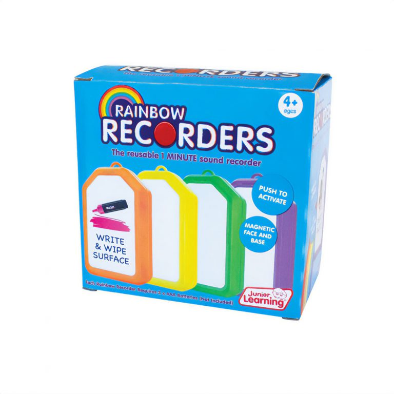 Rainbow Recorders (Pack of 4) - Assistive Technology