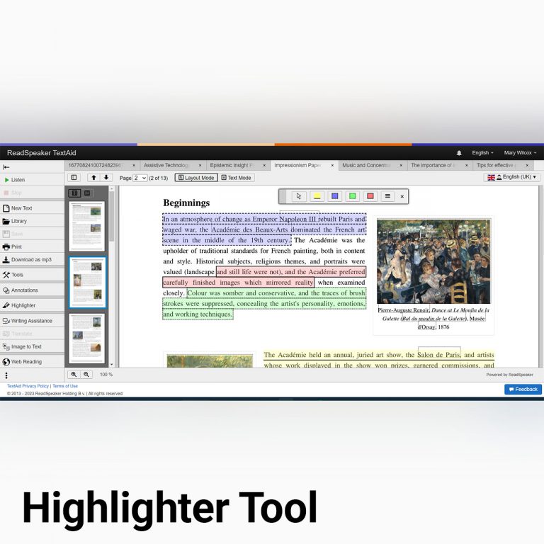 ReadSpeaker TextAid - Assistive Technology