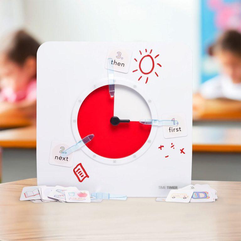 Time Timer - Original 8″ with Visual Scheduler - Assistive Technology