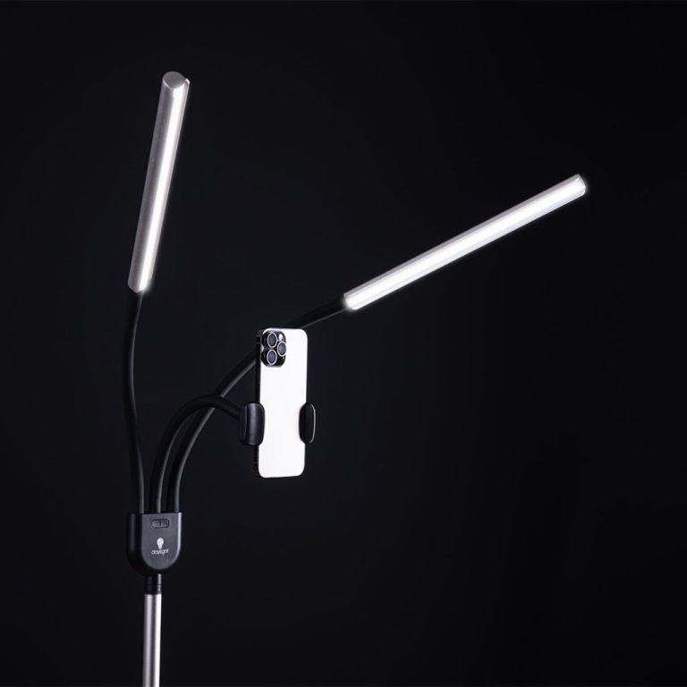 Daylight Gemini LED Floor Lamp - Assistive Technology