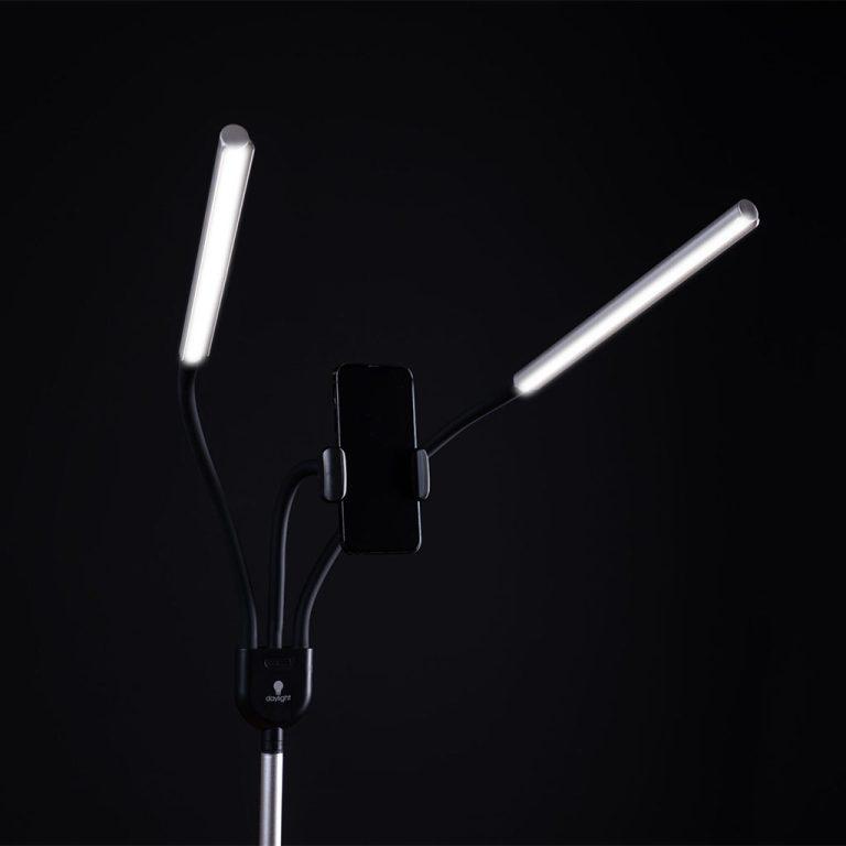 Daylight Gemini LED Floor Lamp - Assistive Technology