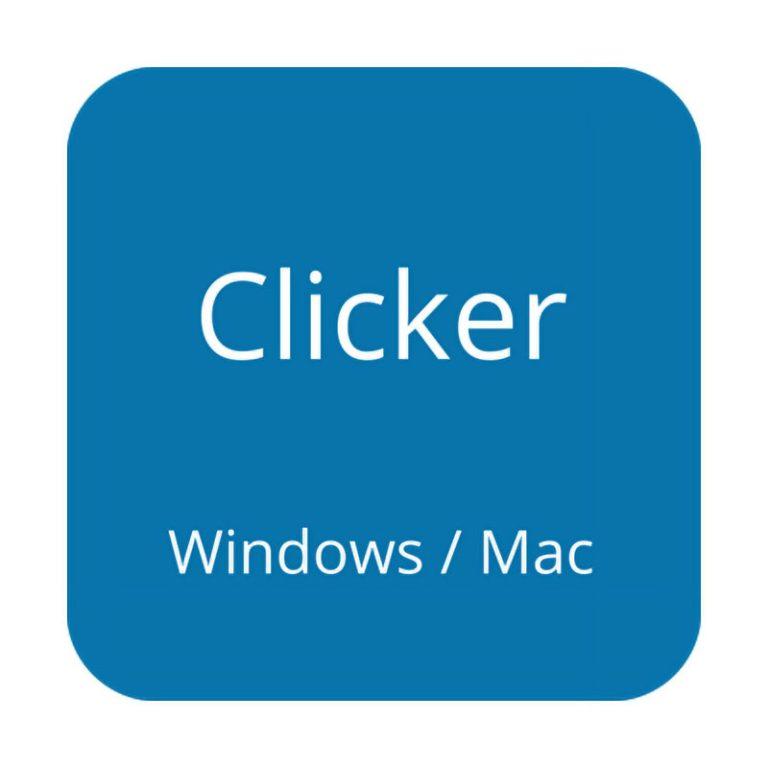 Clicker for Windows / Mac - Assistive Technology